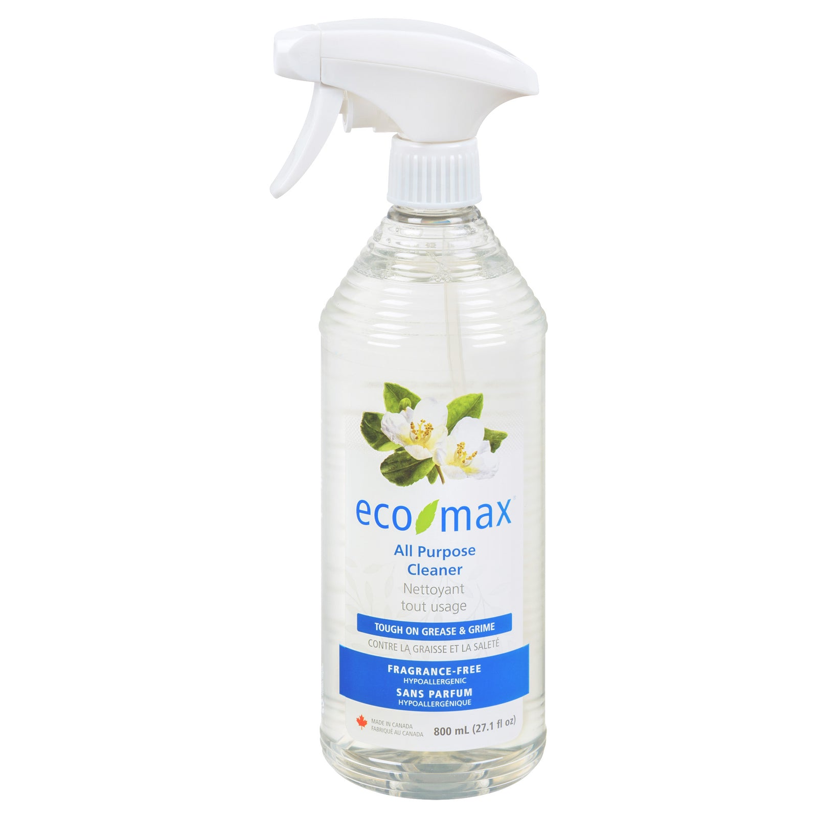 Eco-Max All Purpose Cleaner - Fragrance-Free (800 mL, Enviro Bottle ...