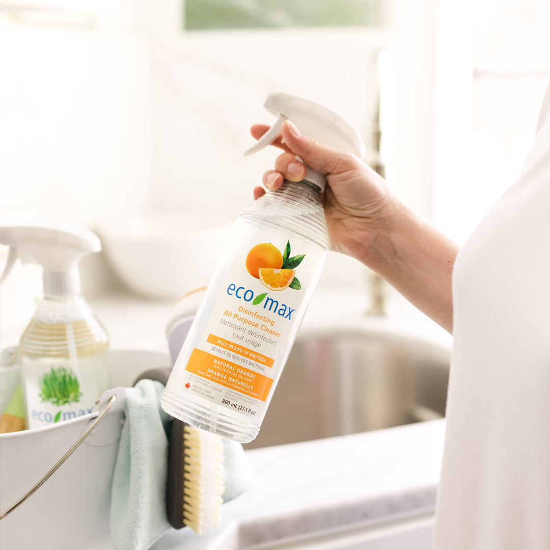 Eco-Max Disinfecting All Purpose Cleaner - Natural Orange (800 mL ...