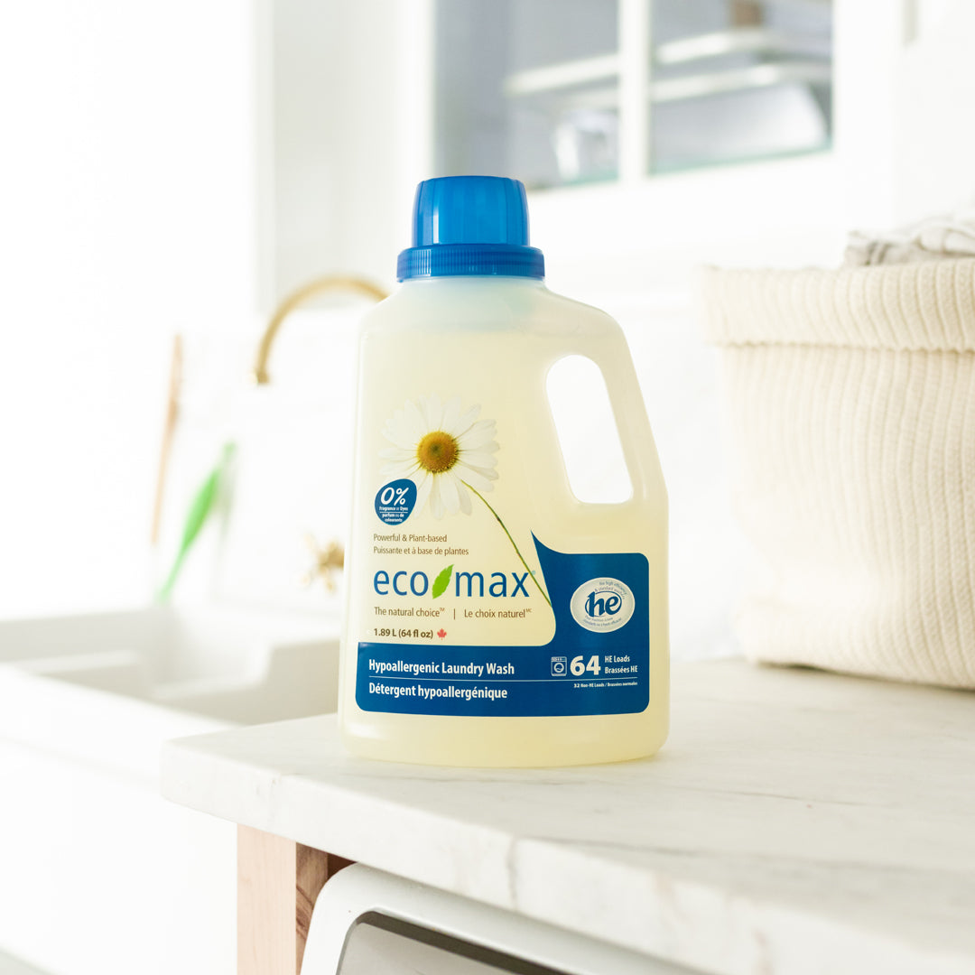 Eco-Max Laundry Wash - Hypoallergenic (1.89L, Enviro Bottle) – Eco-Max ...